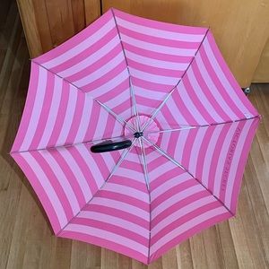 Victoria's Secret | Accessories | Rare Victorias Secret Pink Stripe ...